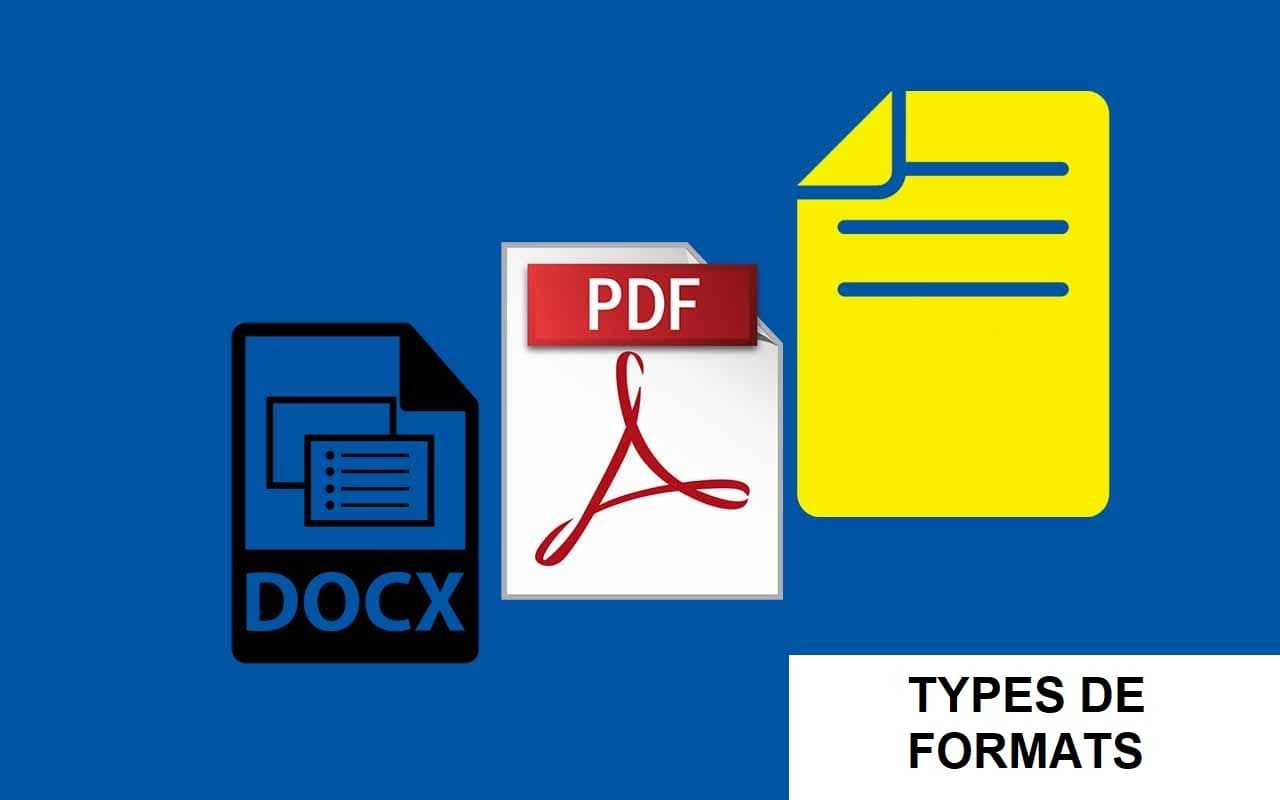 Les différents types de formats de fichiers - Tutostech | Astuces ...