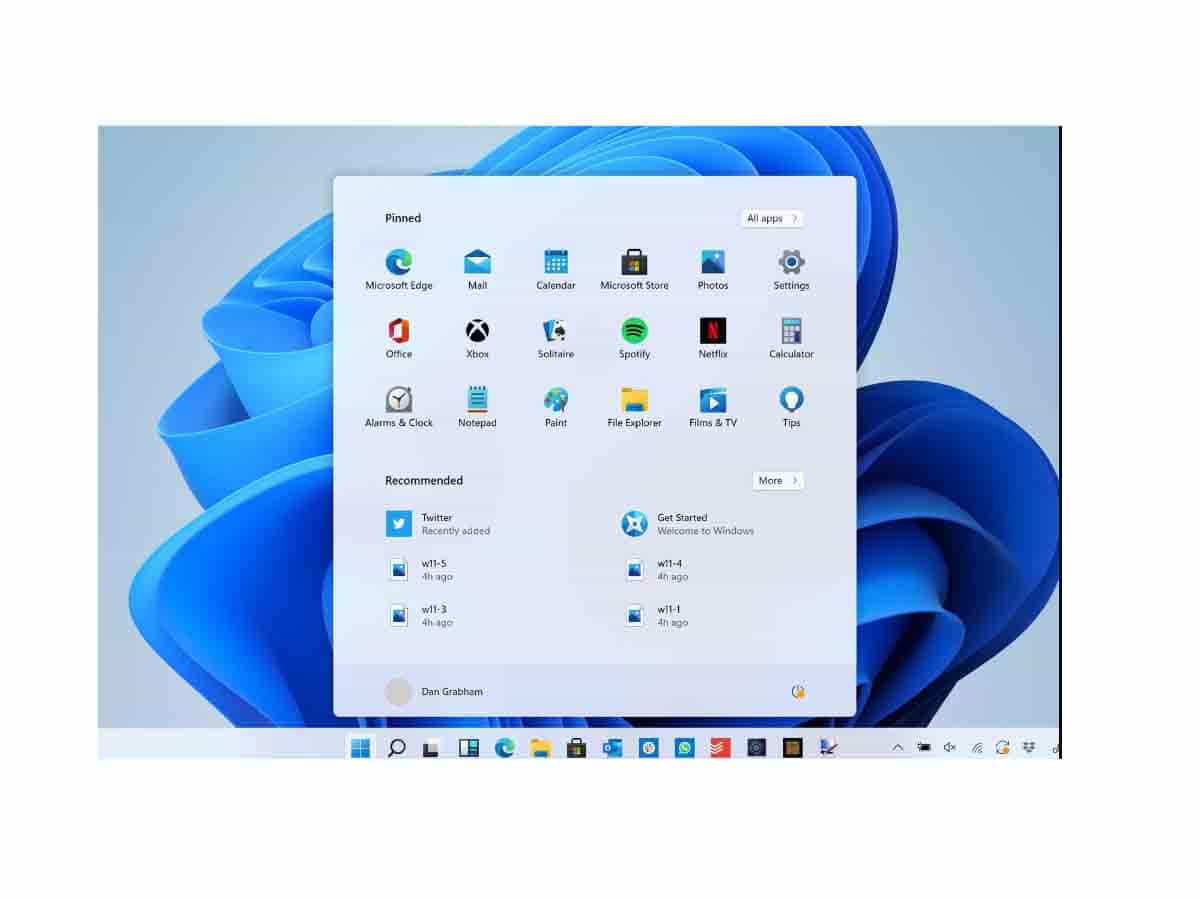 Évolution des interfaces graphiques Microsoft Windows