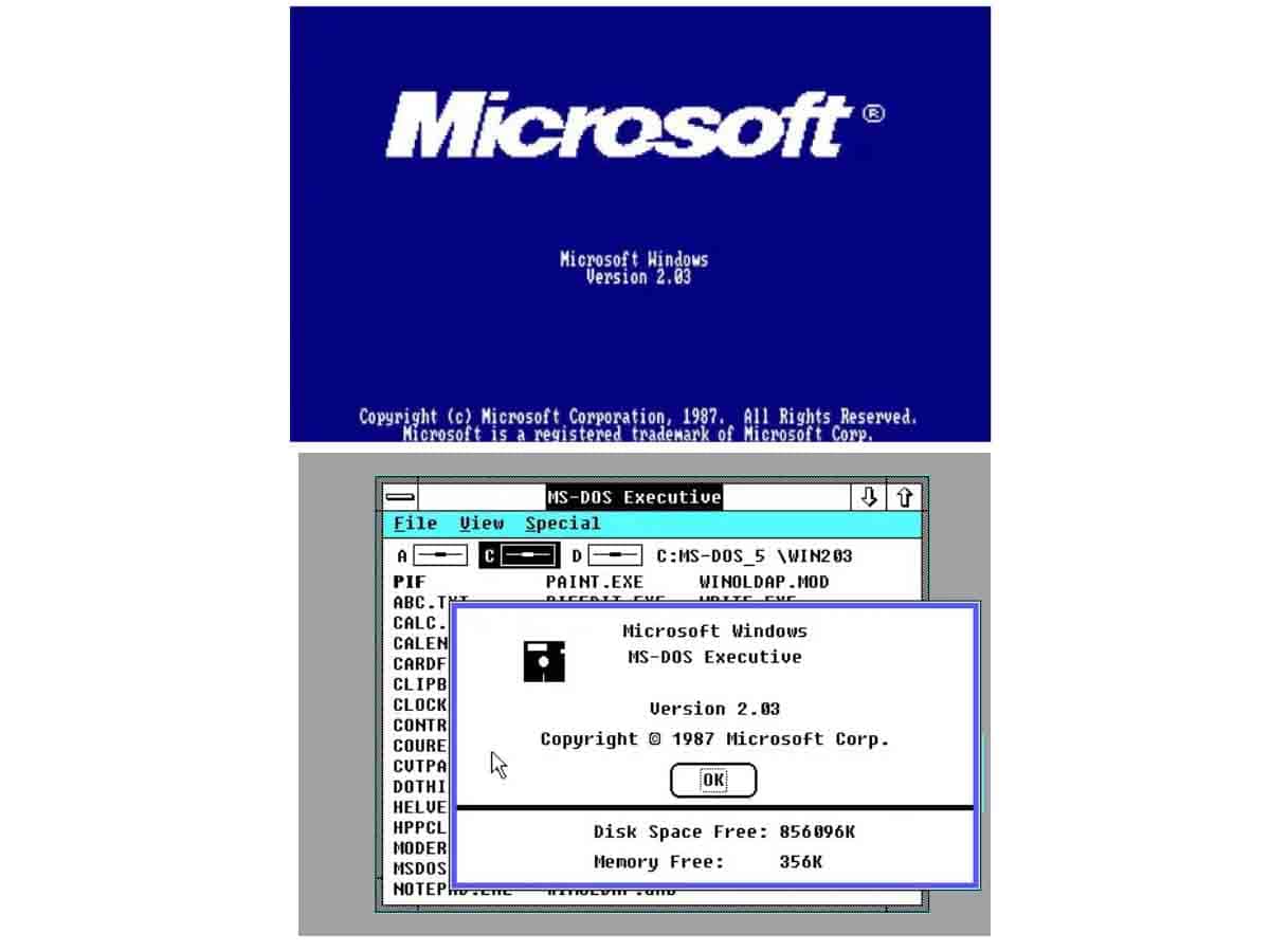 Évolution des interfaces graphiques Microsoft Windows - Tutostech ...