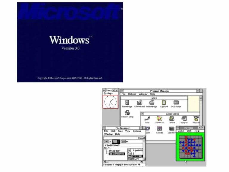 Évolution des interfaces graphiques Microsoft Windows - Tutostech ...