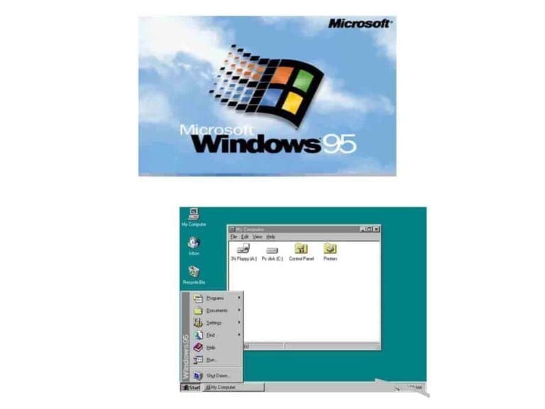 Évolution des interfaces graphiques Microsoft Windows