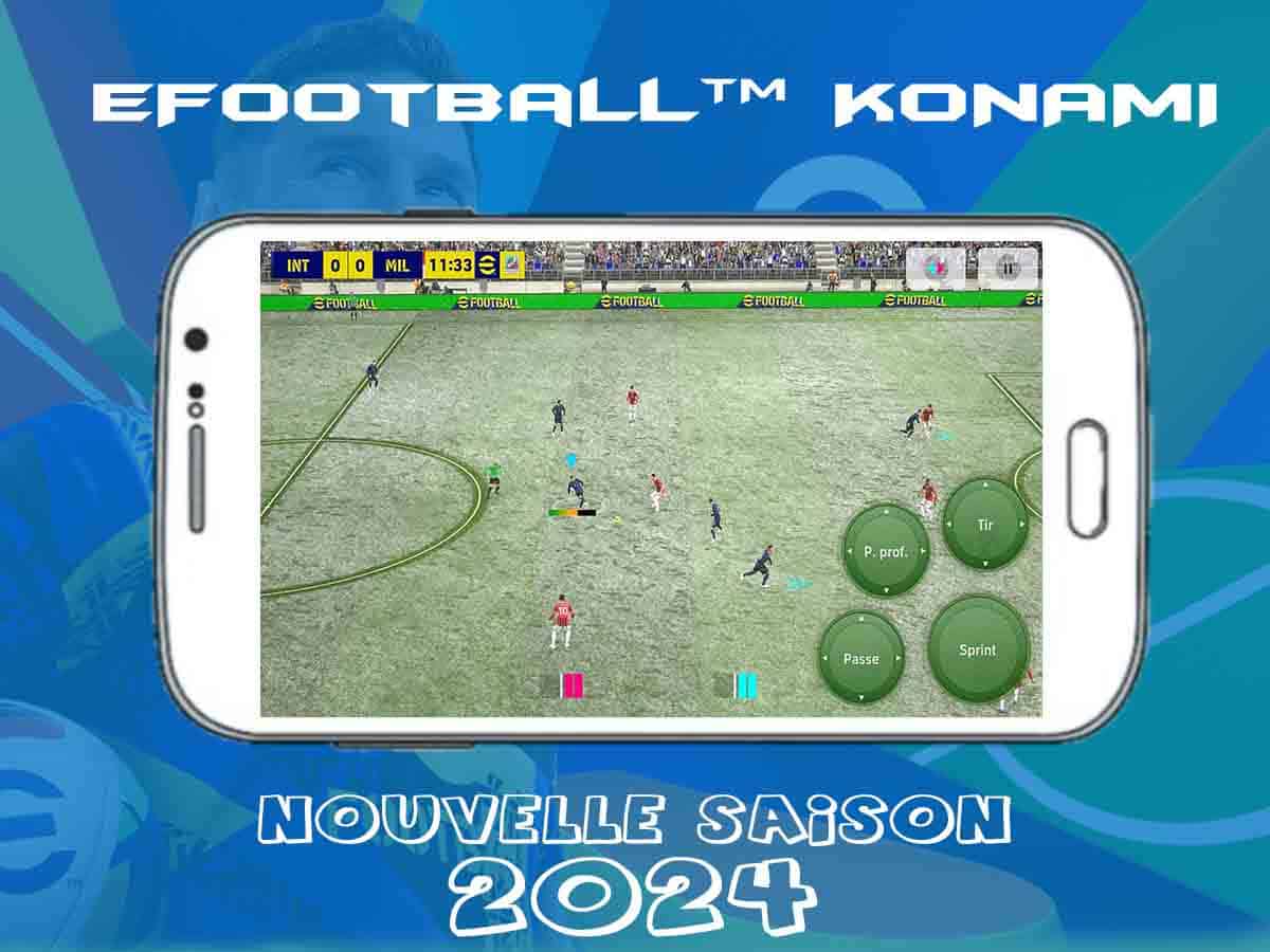 Télécharger eFootball KONAMI 2024 dernière version sur Android