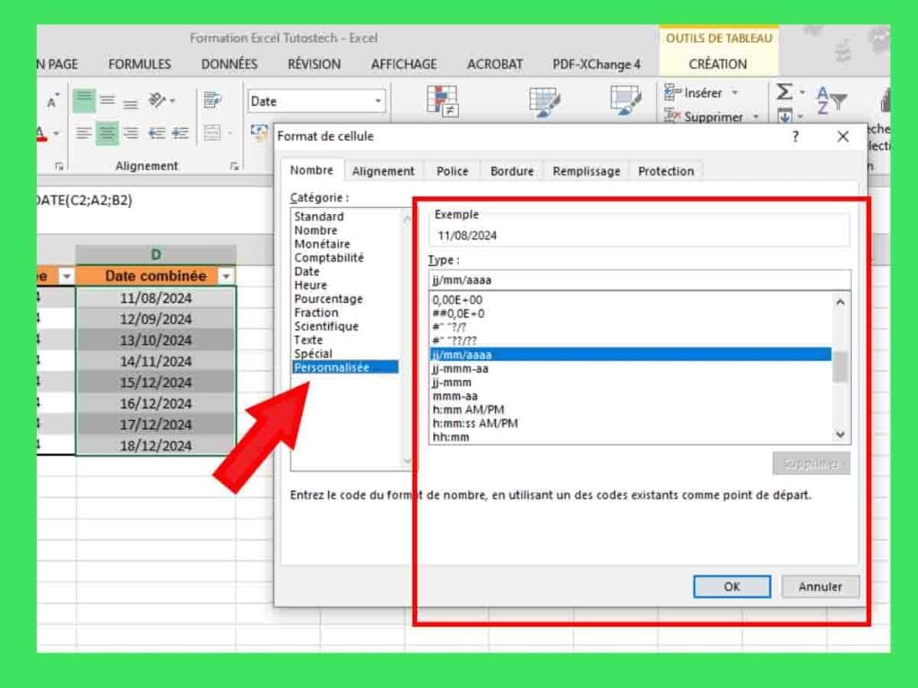Modifier le format date dans Excel : Guide pratique étape par étape ...