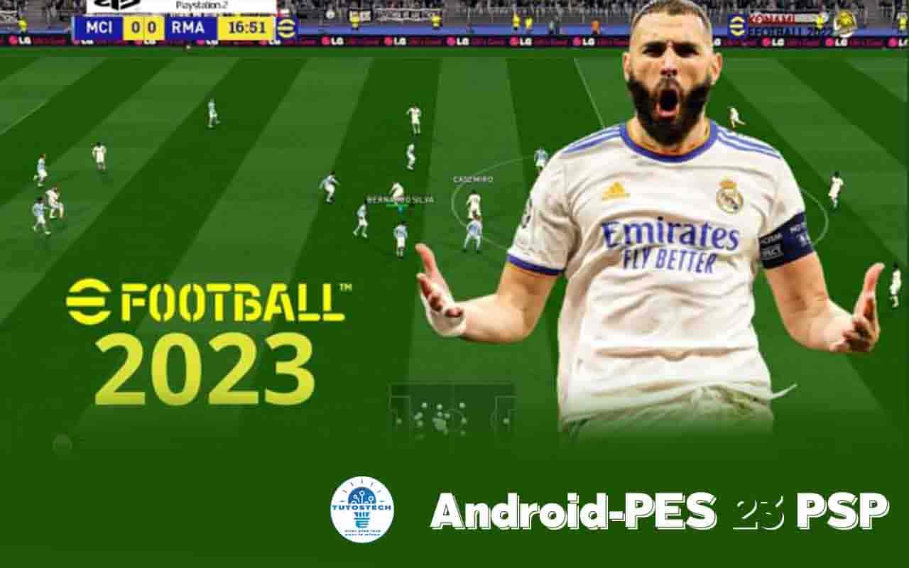Télécharger PES 2023 PPSSPP ISO pour Android - Tutostech | Astuces ...